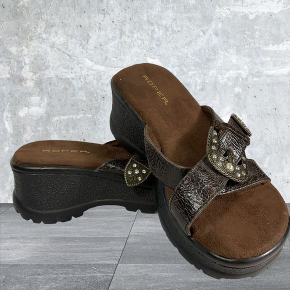 Roper | Shoes | Roper Platform Sandals Size 6 | Poshmark